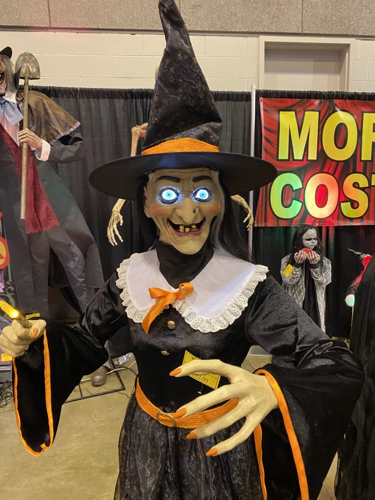 New For 2022: Whimsical Animated Witch From Morris Costumes – AnimatronicHalloween.com