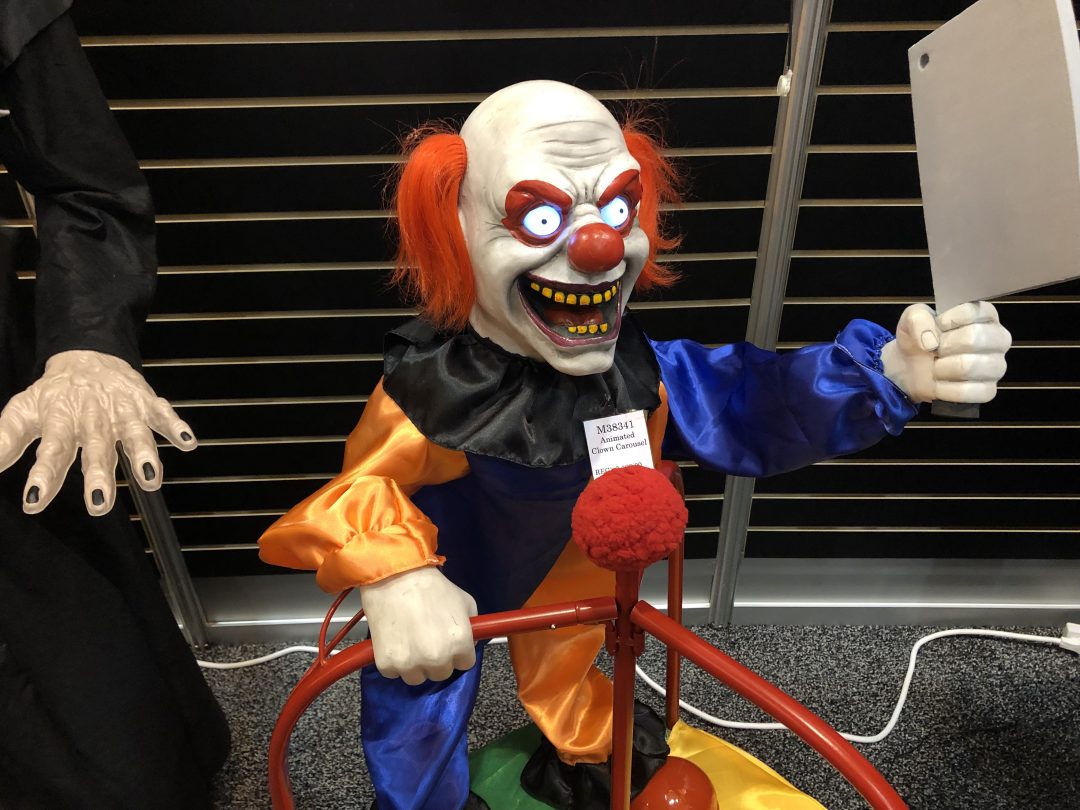 New For 2019: Clown Carousel Halloween Prop – AnimatronicHalloween.com