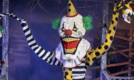 New For 2020: Looming Clown Animatronic | AnimatronicHalloween.com